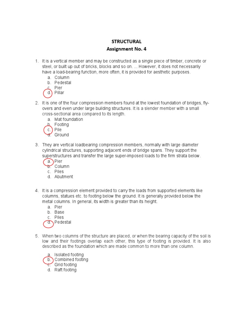 Structural Masangkay 4 Anskey | PDF | Concrete | Foundation (Engineering)