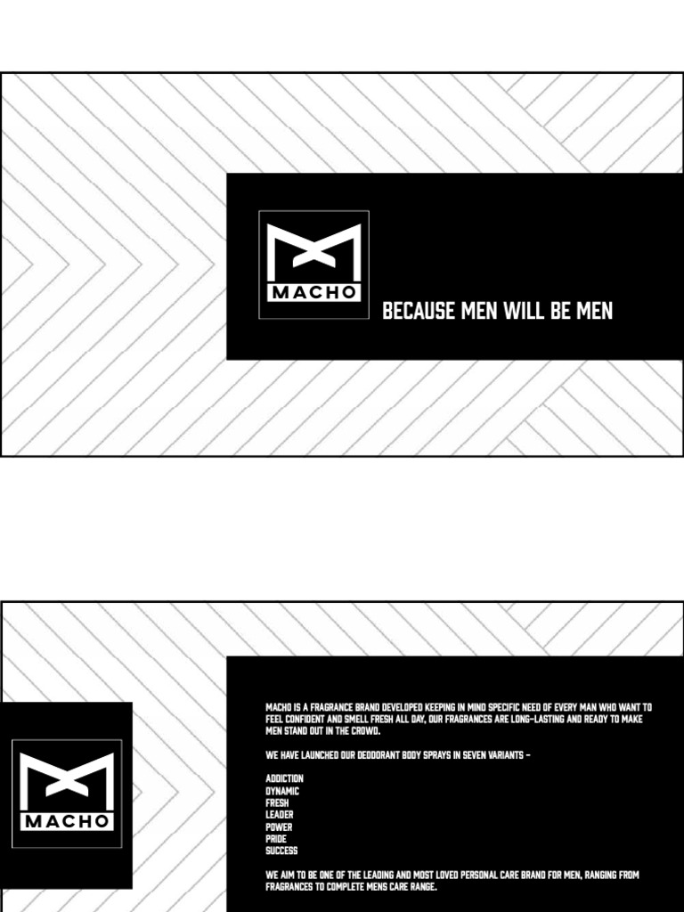 Macho Catalog | PDF | Perfume | Perfumery