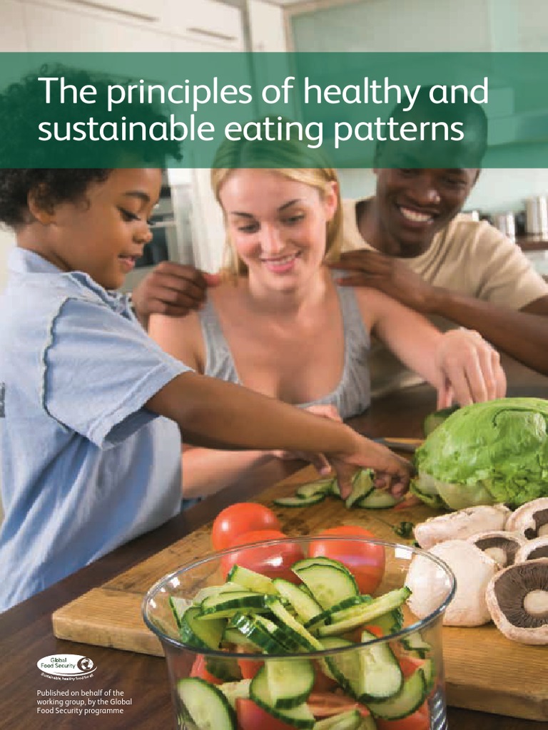 Principles Healthy Sustainable Eating Patterns | PDF | Meat | Foods