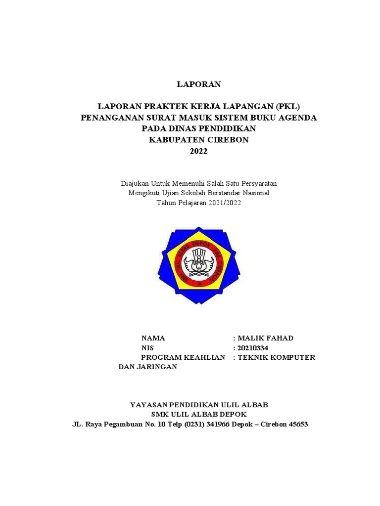 Laporan Prakerin Lengkap | PDF