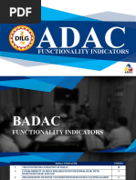 BADAC Organizational Structure Overview | PDF