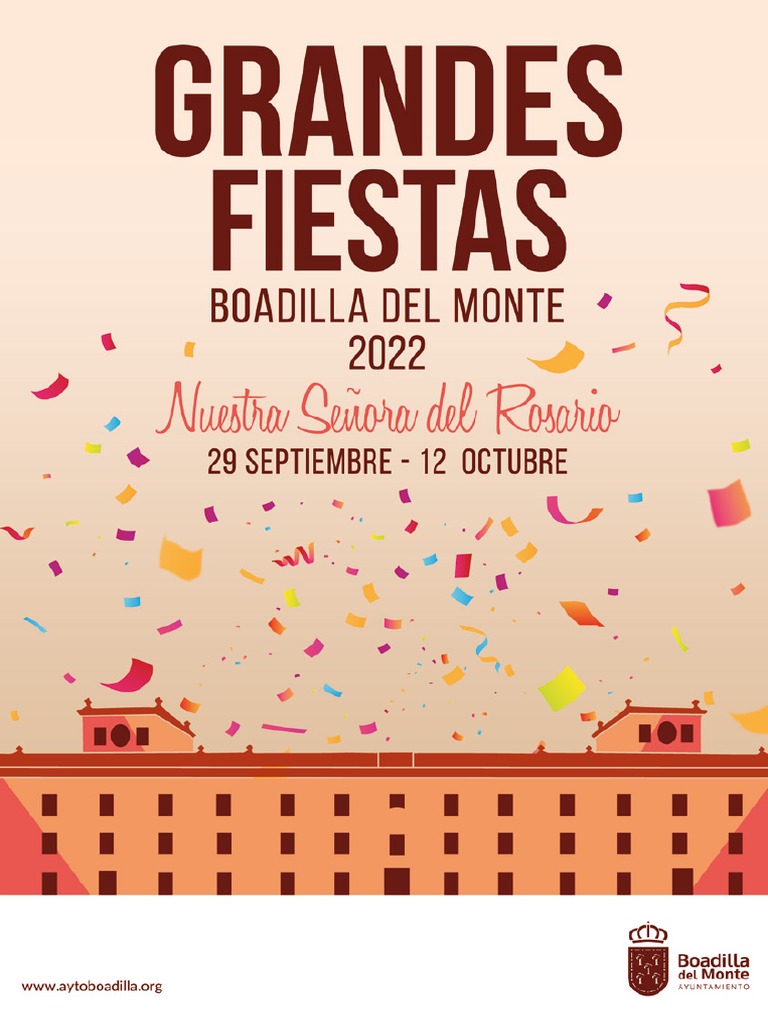 Fiestas Boadilla Del Monte | PDF