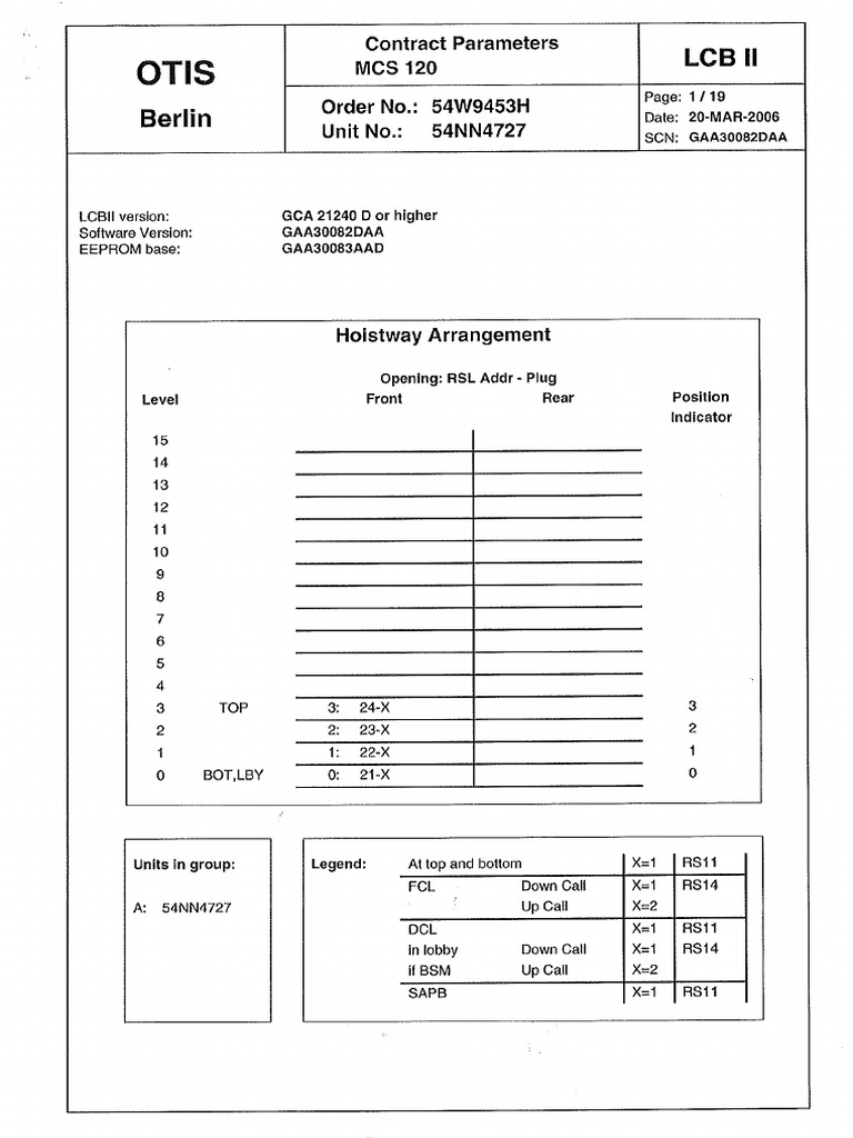 Otis Lcbii MS 120 | PDF