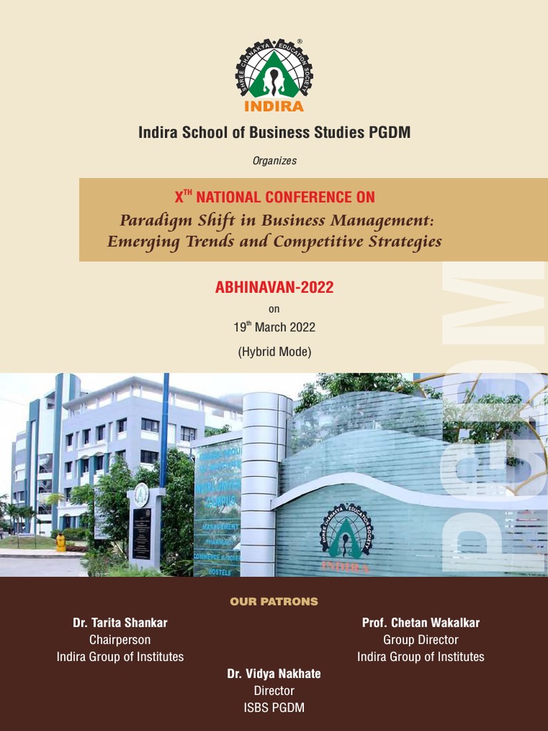 National Conference Brochure | PDF | Marketing | Innovation