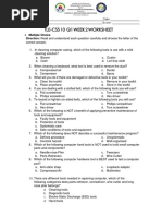 TLE-TE 7 - Q1 - W1 - Mod1 - ICT CSS | PDF | Screw | Electrostatic Discharge