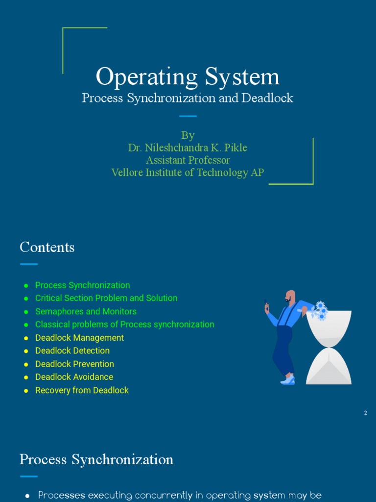 Process Synchronization and Deadlock | PDF | Process (Computing ...