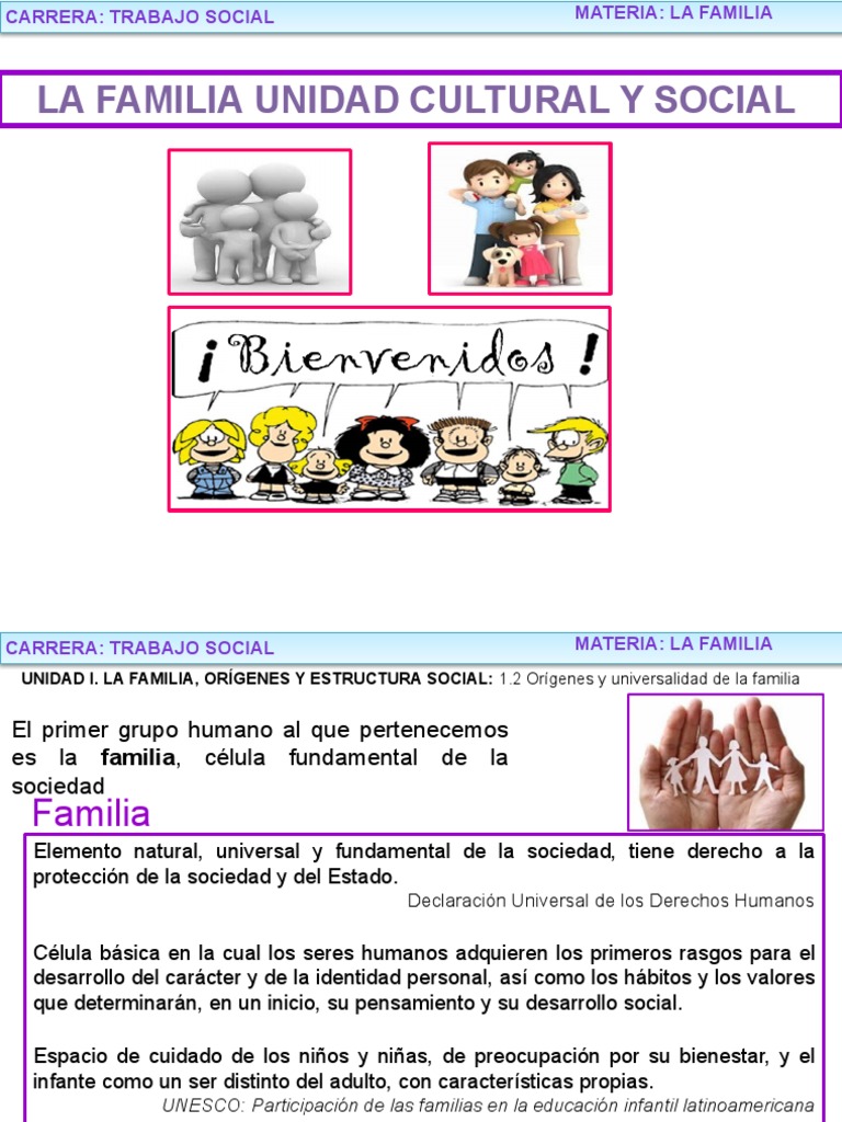 La Familia: Estructura y Evolución Social | PDF | Familia | Matrimonio
