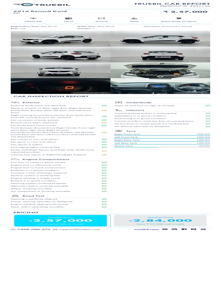 Shareable Report Lead - 4931130 | PDF | Door | Trunk (Car)