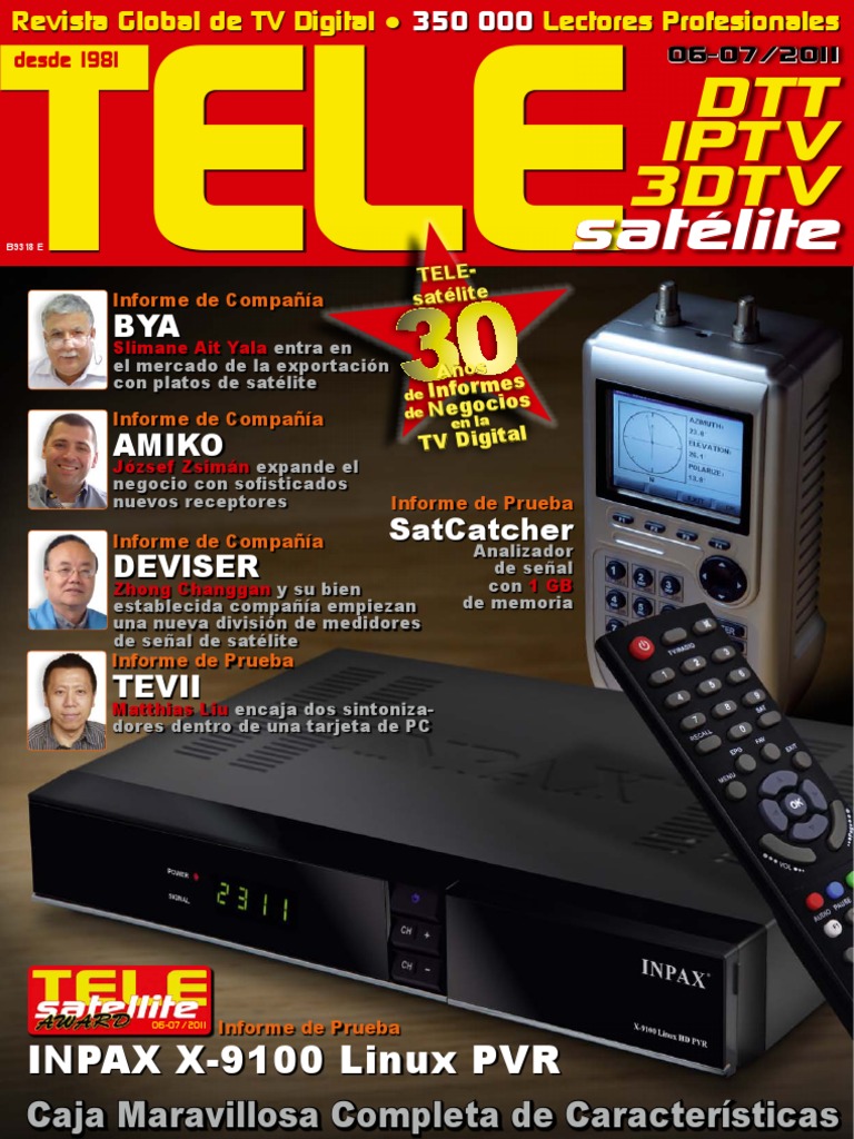 Esp TELE-satellite 1107 | PDF | Communications Satellite | Television