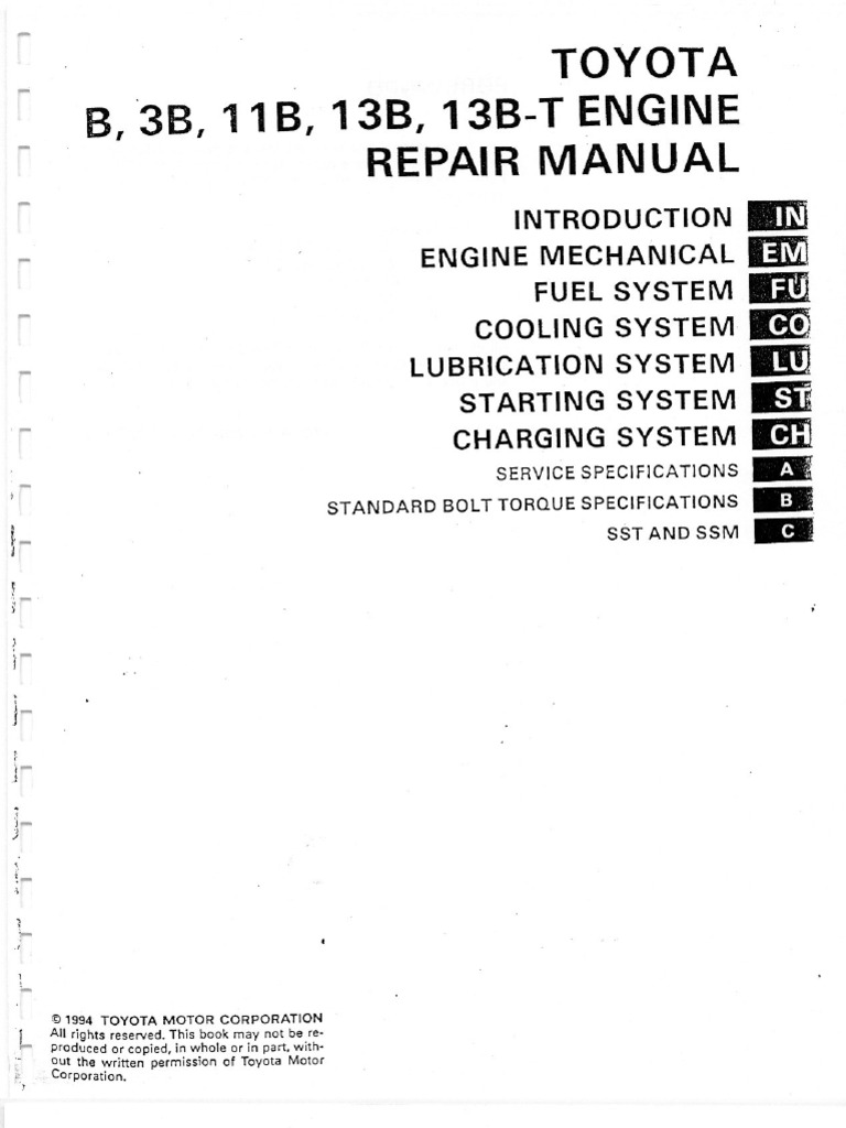 3b 11 B 13b 13bt - Engine | PDF