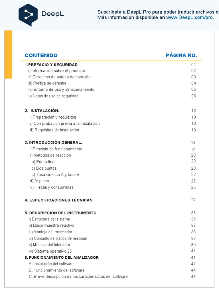 Meril Manual Oper | PDF | Ligero | Agua
