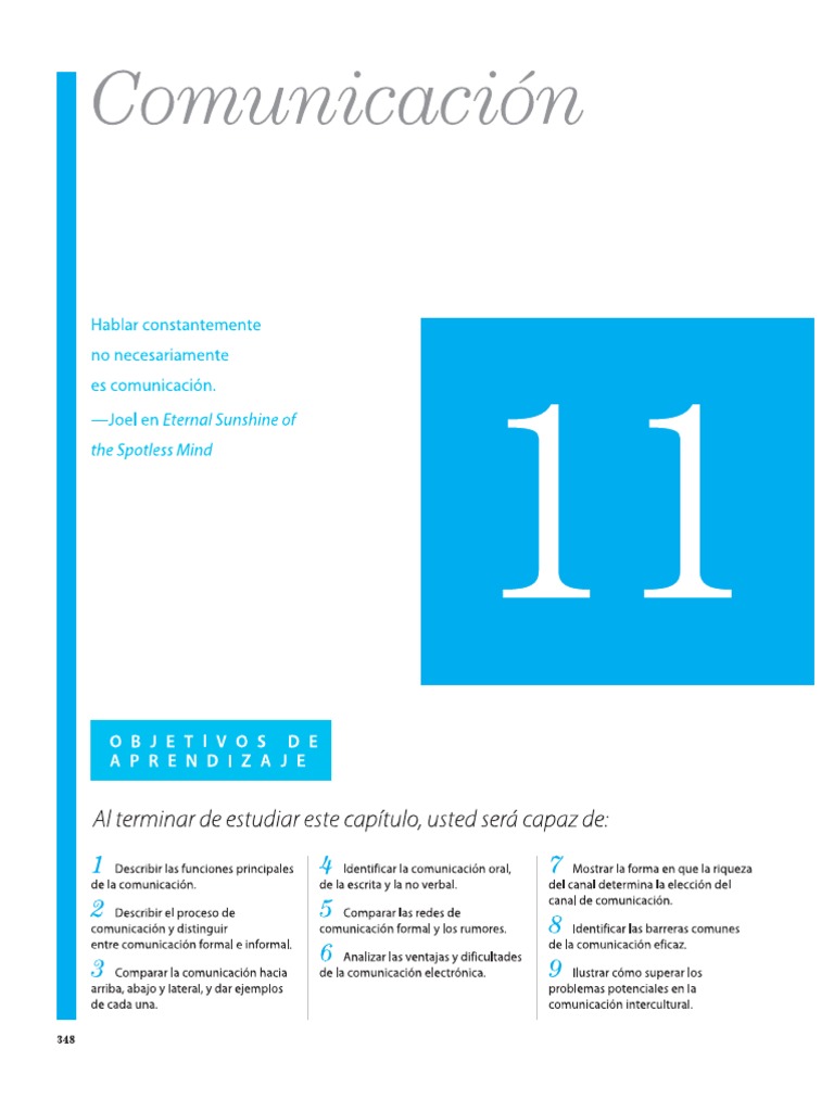 Robbins Cap 11 Comunicación | PDF