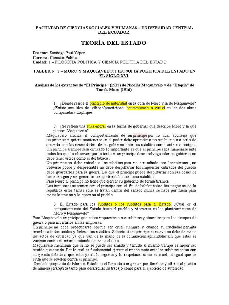 Maquiavelo 1 Pdf El Príncipe Nicolás Maquiavelo