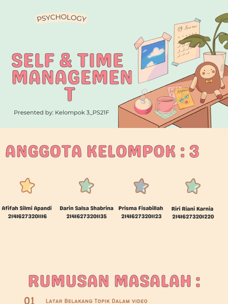 Self & Time Management | PDF