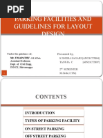 Comprehensive Parking Design Guidelines | PDF | Parking | Parking Lot