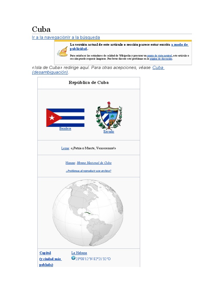 Cuba | PDF | Cuba | la Habana