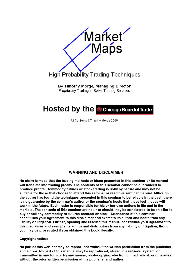 Timothy Morge - Market Maps | PDF | Futures Contract | Median