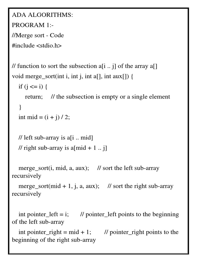 Ada Algorithms Pdf Vertex Graph Theory Computing