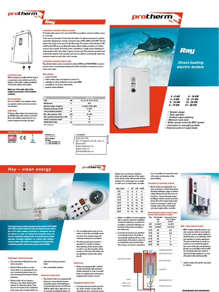 Direct-Heating Electric Boilers | PDF | Boiler | Water Heating