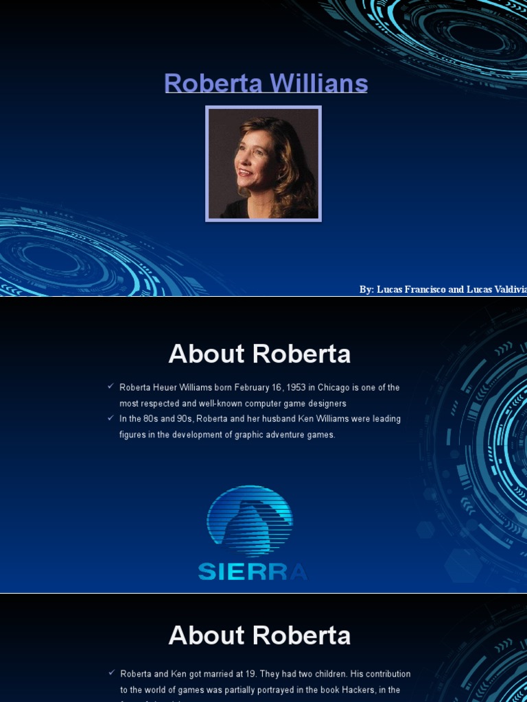 Roberta Williams: Pioneer of Adventure Games | PDF