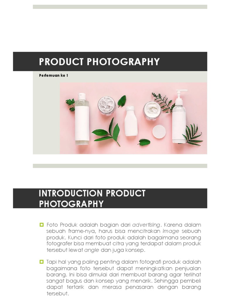 Foto Produk | PDF | Karier & Perkembangan | Griya & Taman