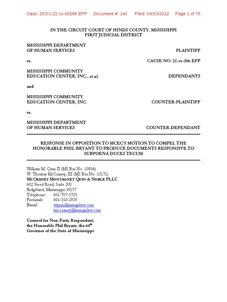 GPB Response To Motion To Compel | PDF | Discovery (Law) | Lawsuit