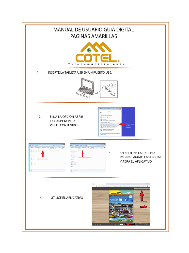 Manual Guia Telefonica Digital | PDF