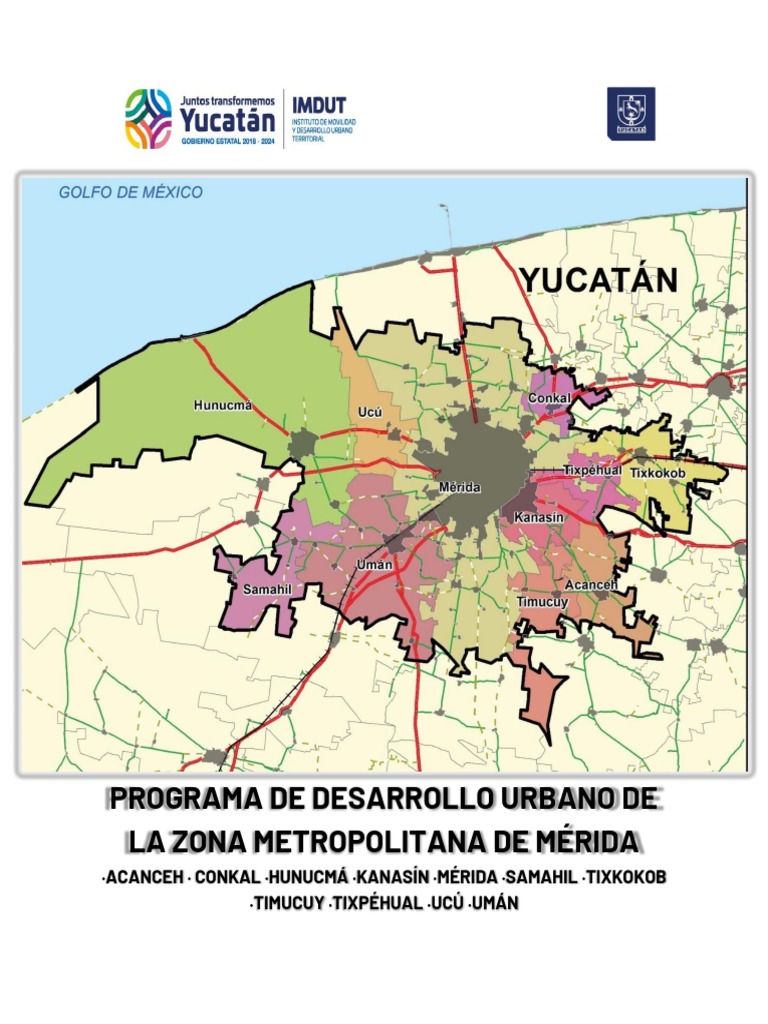 Plan de Desarrollo Urbano Del Municipio de Merida Yucatan | Descargar gratis PDF | Planificación ...