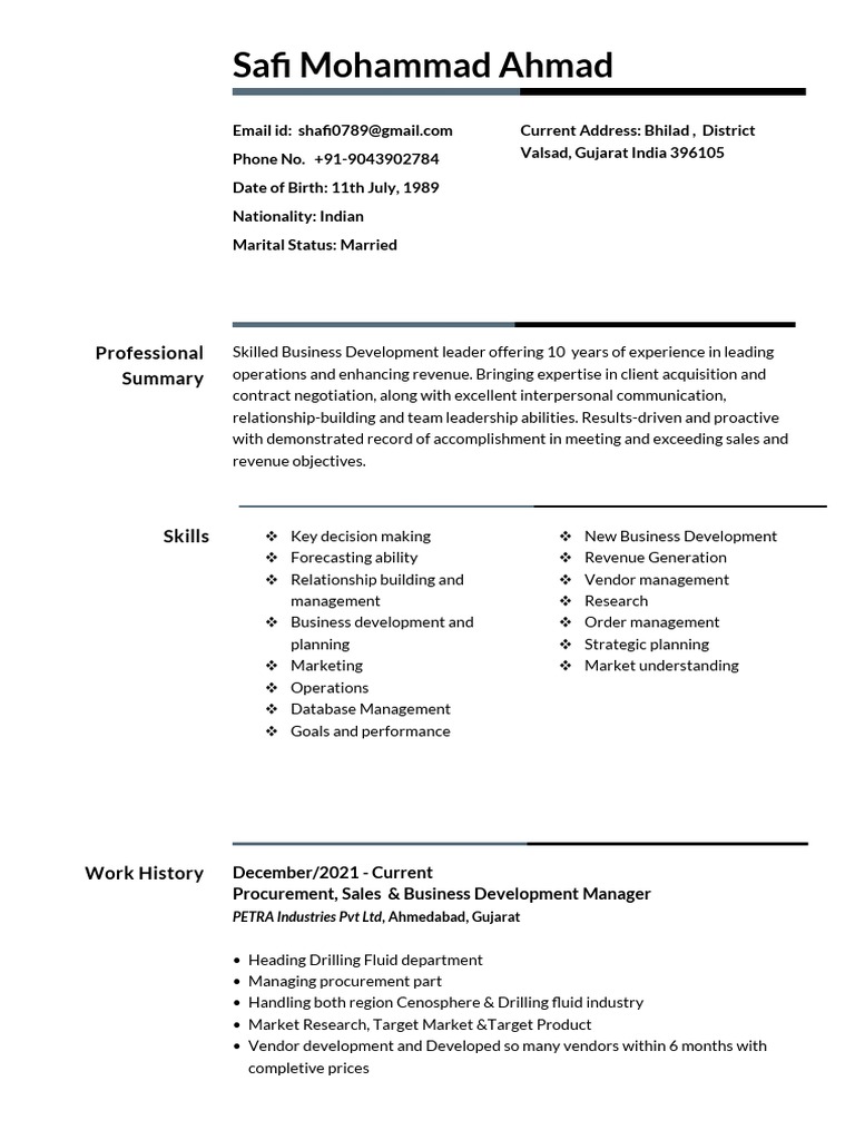 Safi Mohammad+ (Sale+&+Marketing) | PDF | Sales | Marketing