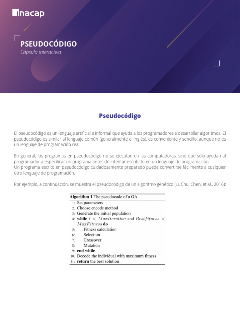 Pseudocodigo | Descargar gratis PDF | Programa de computadora | Programación