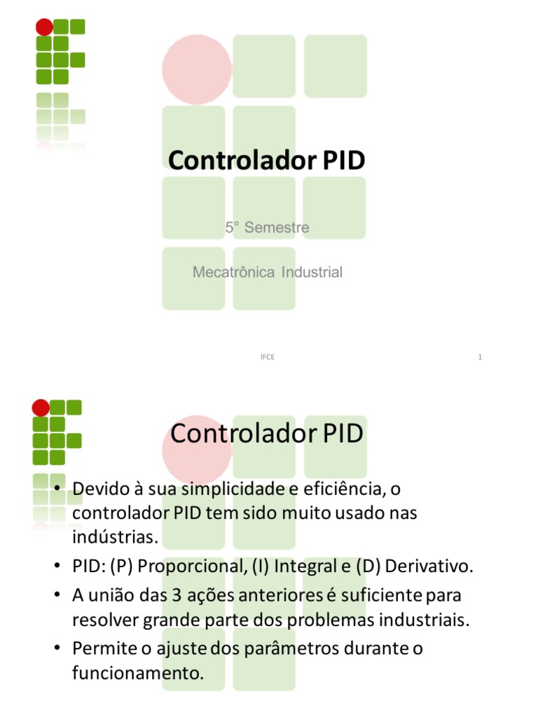 805890-Sistema de Controle Controlador PID | PDF | Engenharia de ...