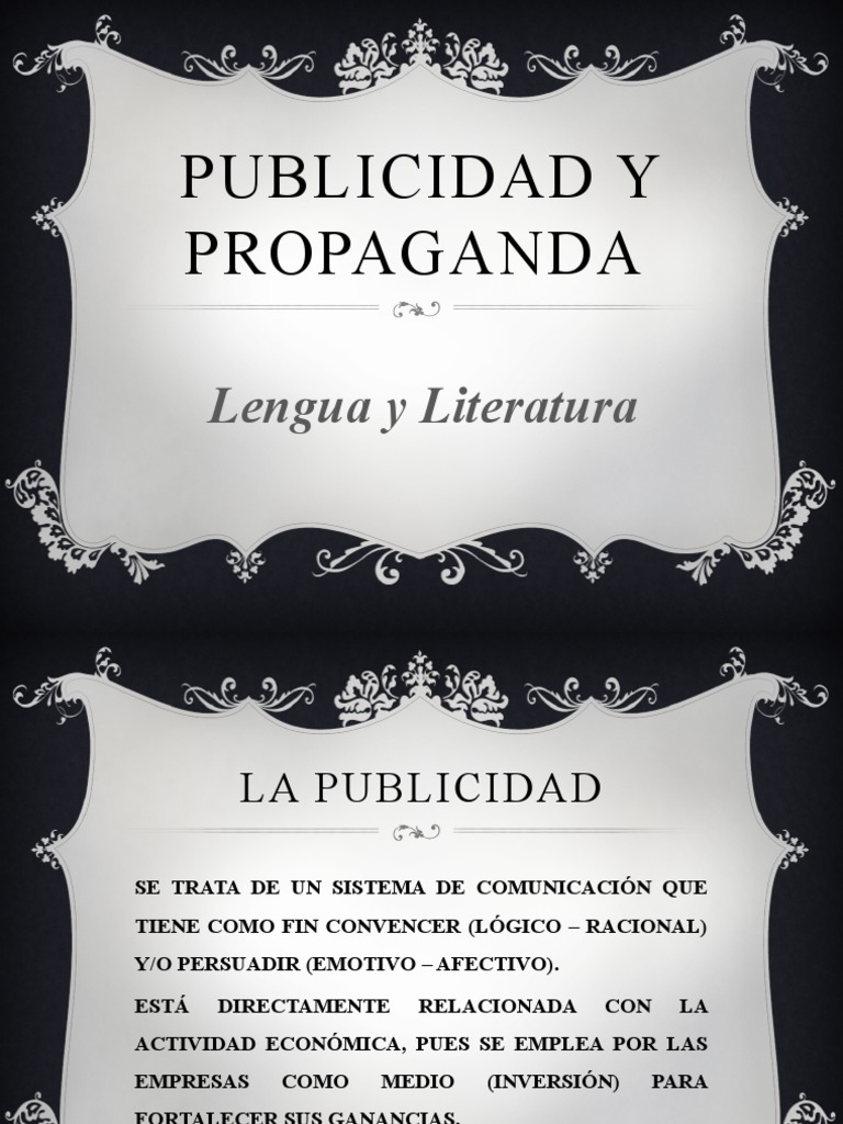 Publicidad y Propaganda | Descargar gratis PDF | Publicidad | Propaganda