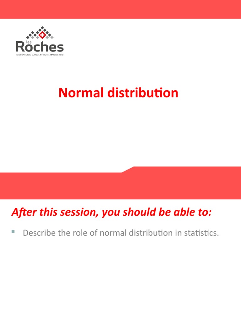 An Introduction to the Normal Distribution: Properties, Standardization ... An Introduction to the Normal Distribution: Properties, Standardization ...