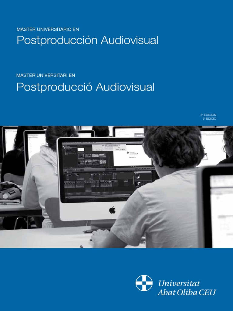 Master Postproduccion Audiovisual | PDF