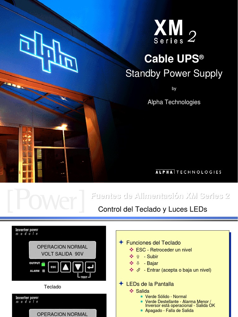 Xm2 Alpha TDP | PDF | Poder (Física) | Energia electrica