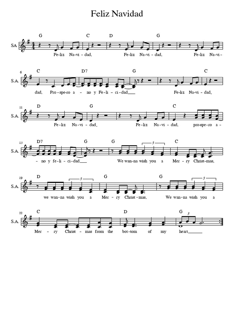 Feliz Navidad | PDF
