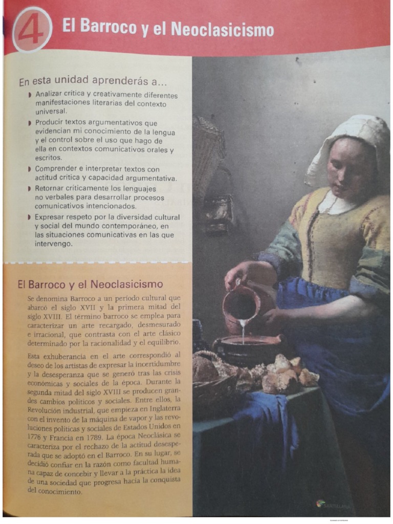 11°LITERATURA-BARROCO y NEOCLASICISMO | PDF