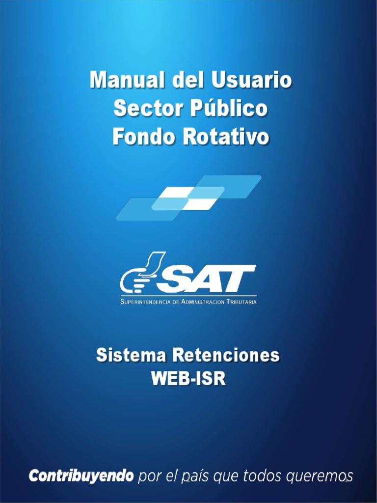 Manual de Usuario: Sistema Retenciones ISR | PDF | Archivo de ...