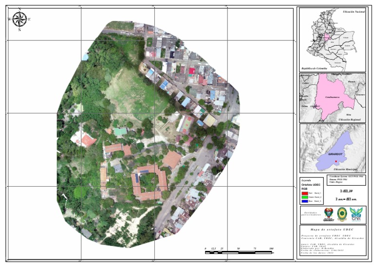 Mapa de Ortofoto UDEC | PDF