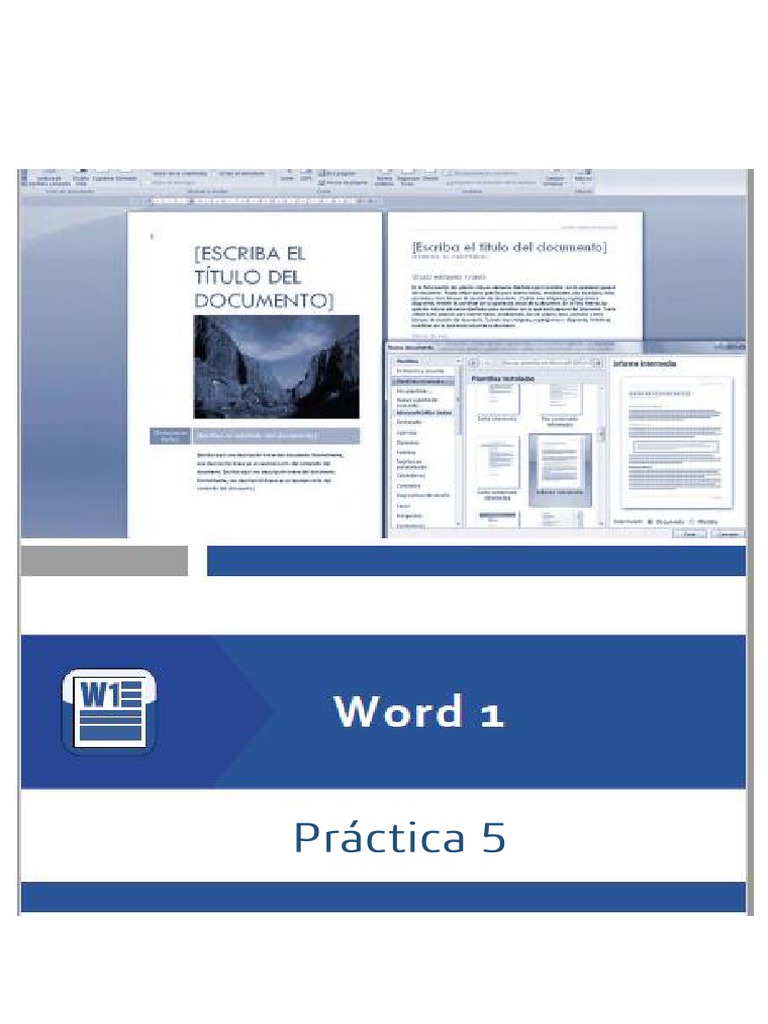 Práctica 5 de WORD | PDF