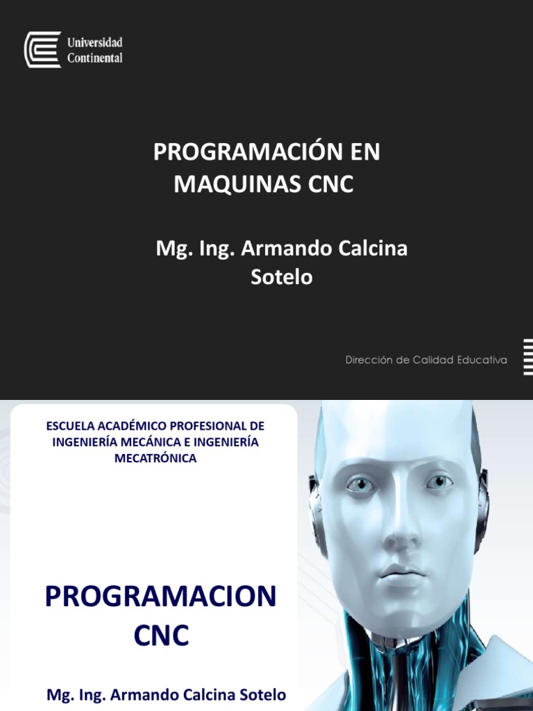 Unidad II - 4 Programacion Control Numerico | PDF | Control numerico | Programación de computadoras