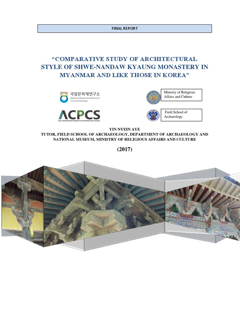Corrected Final Report, Yin Nyein Aye | PDF | Korea