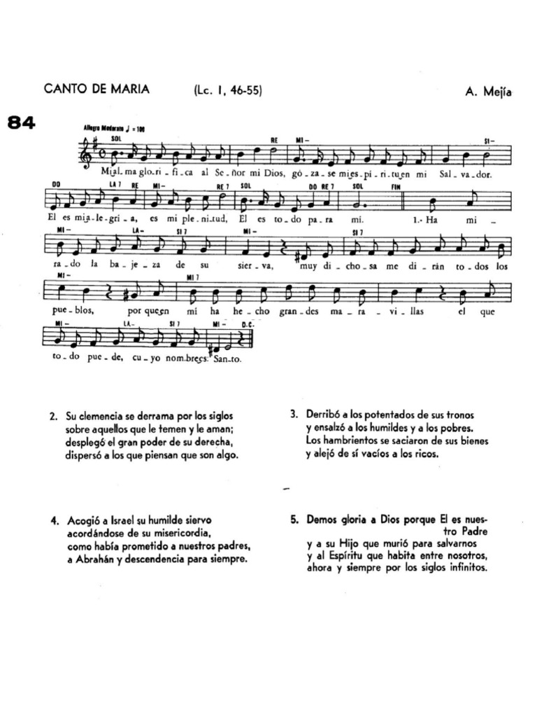 Canto de María | PDF