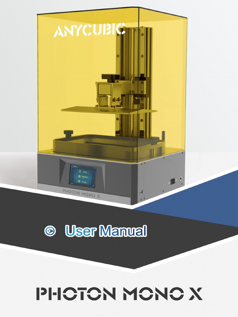 ANYCUBIC Photon mono X V2-English-V0.0.2 | PDF