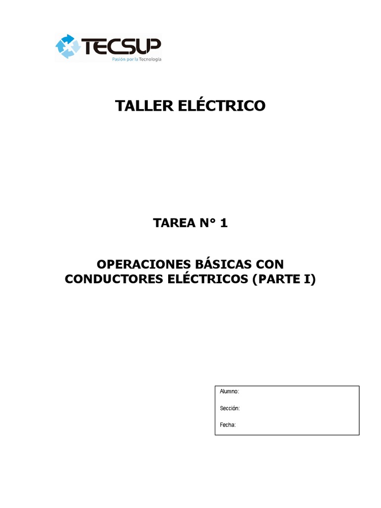 Tarea 01 | PDF | Electricidad | voltaje