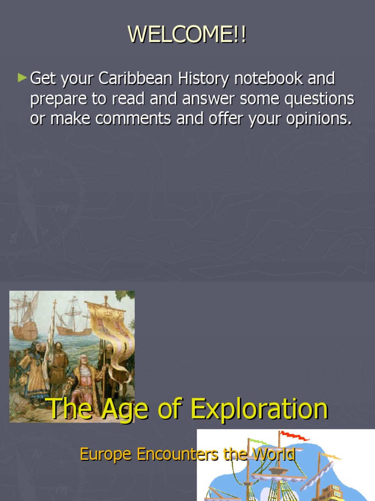 Age of Exploration | PDF | European Colonization Of The Americas | Age ...