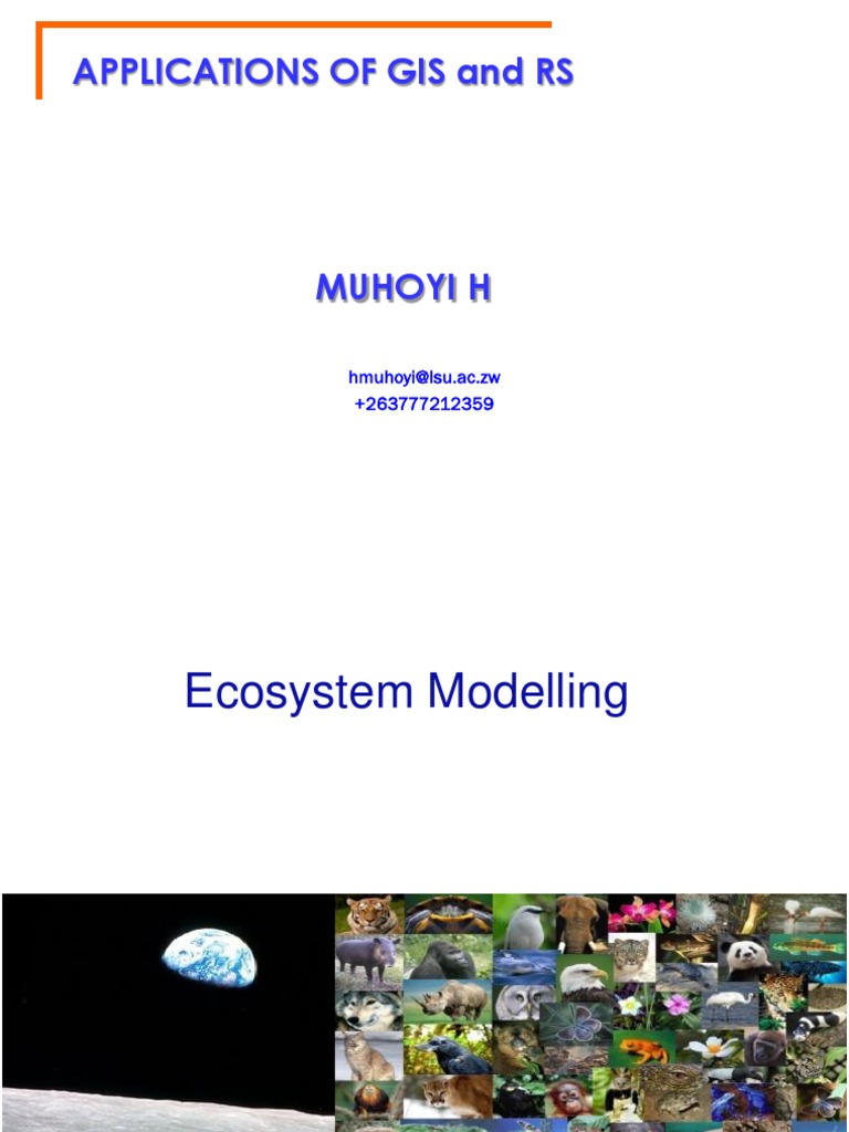3.ecosystem Modelling | PDF | Primary Production | Ecosystem