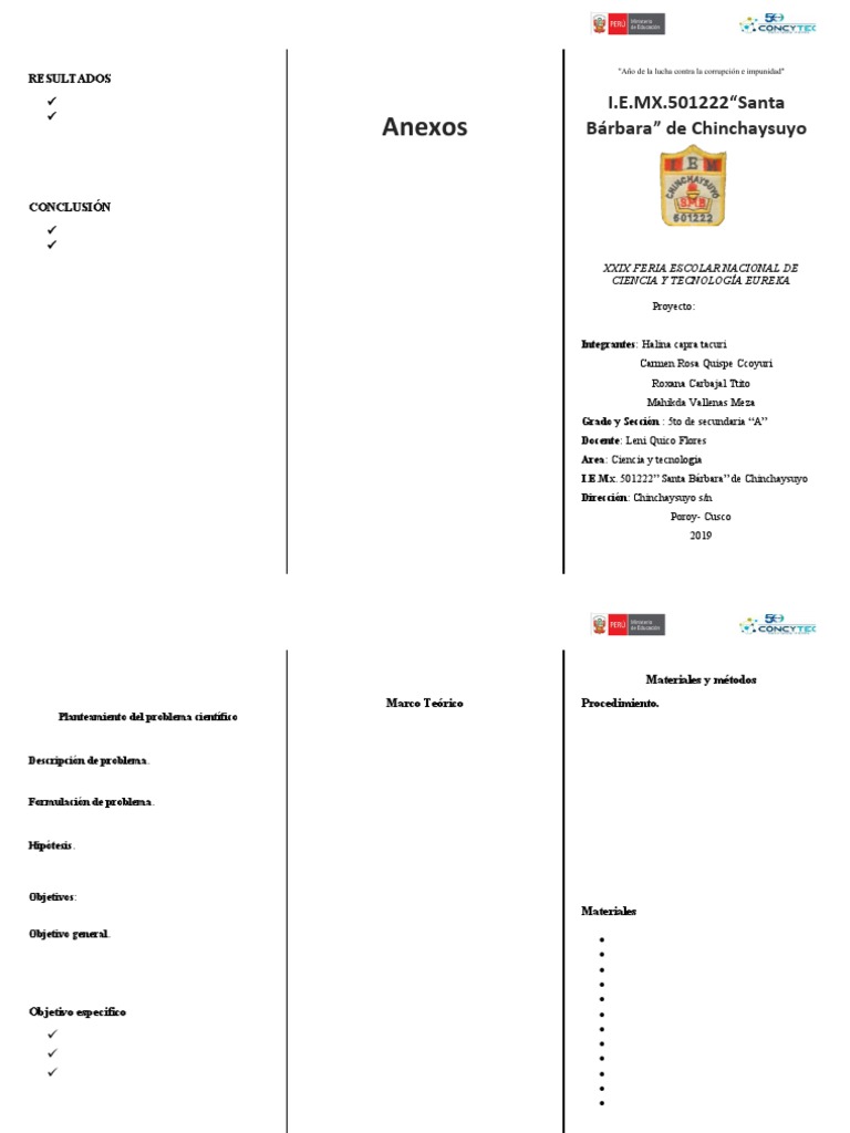 Triptico EUREKA 2022 | PDF