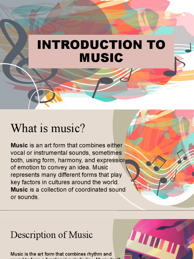 Introduction To Music | PDF | Rhythm | Musical Notation