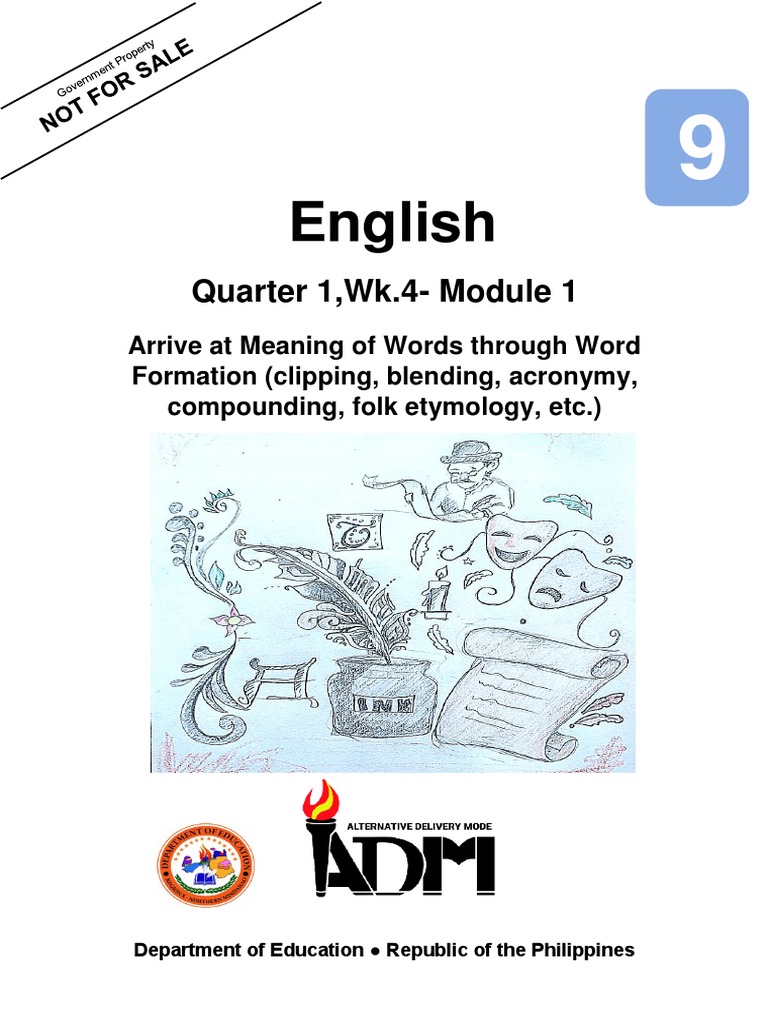 English9 q1 Mod1 Arrive at Meaning of Words Through Word Formation ...